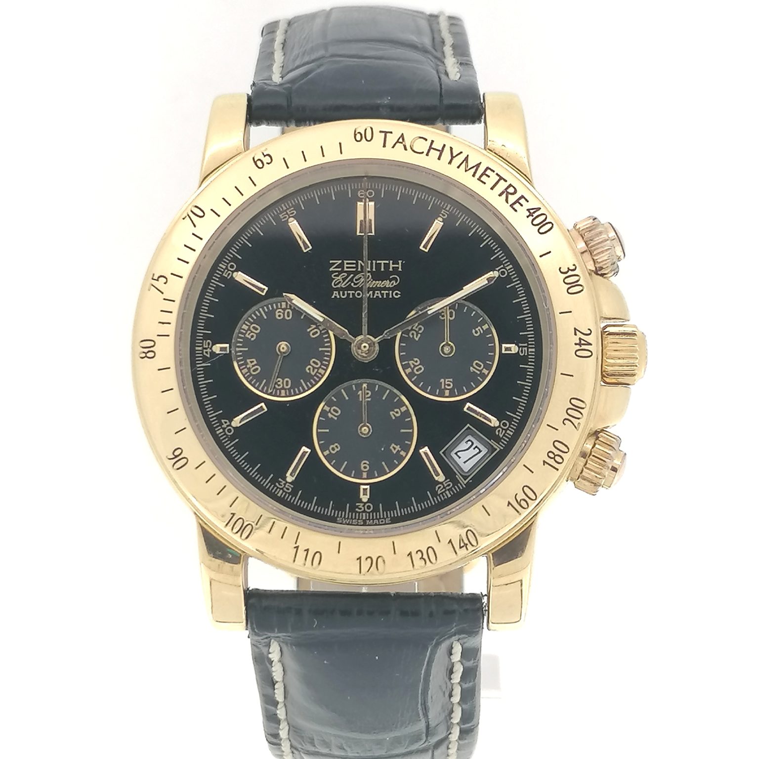 Zenith Rainbow Chrono El Primero 750er Gold hier kaufen und verkaufen